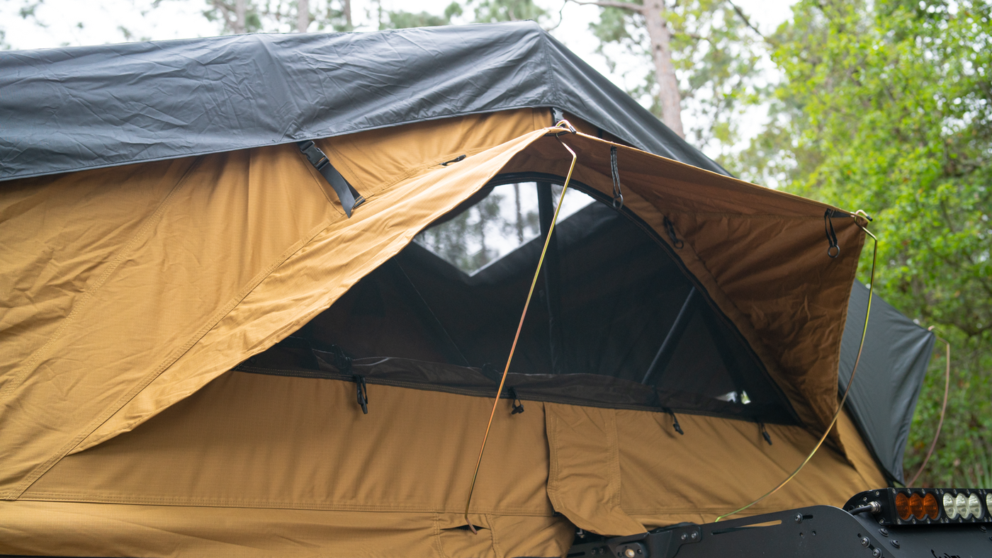 The Summit Quad - 4 Person Soft Shell Roof Top Tent – TERRA FIRMA