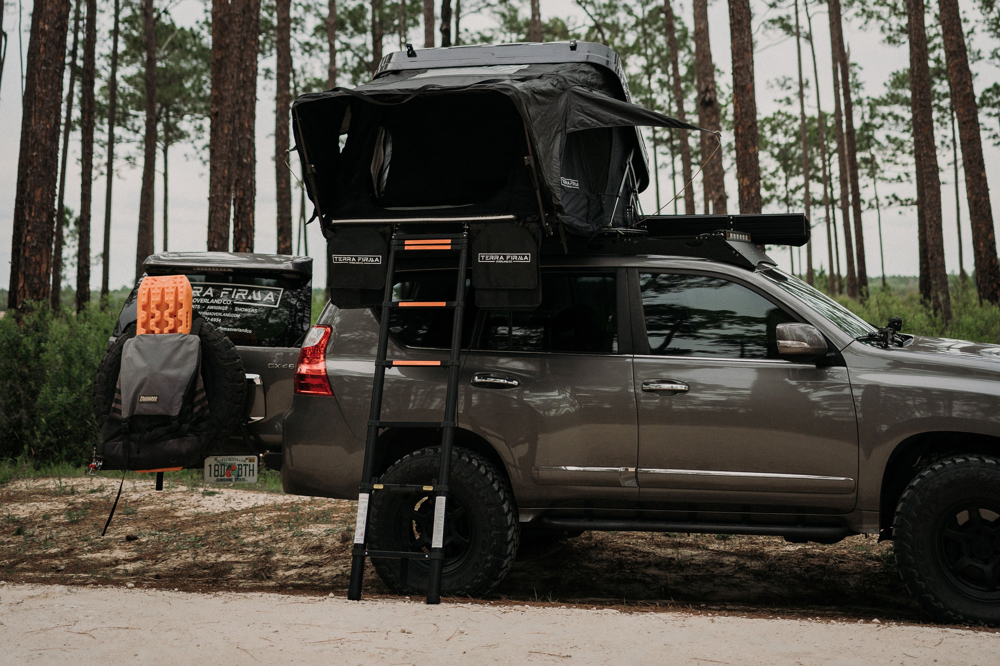 The Vertex Duo - 2 Person Hard Shell Hybrid Rooftop Tent – TERRA FIRMA